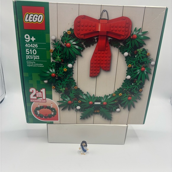Lego | Toys | Lego Festive Wreath With Red Bow 4426 | Poshmark